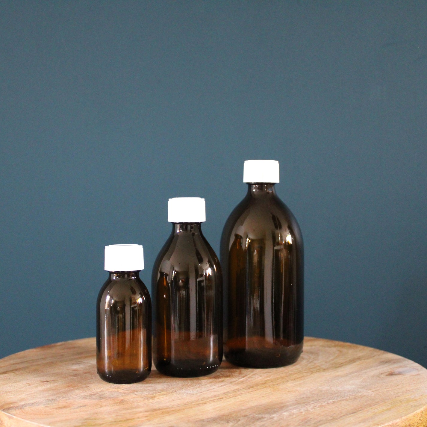 Siroop fles met dop – Leaf & Lavender